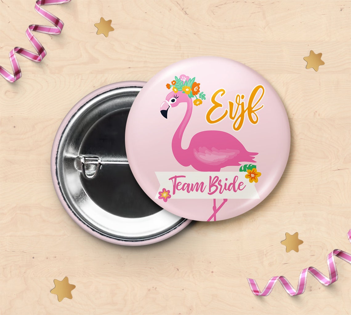 Badge for bachelorette party team bride wedding bachelor | Etsy