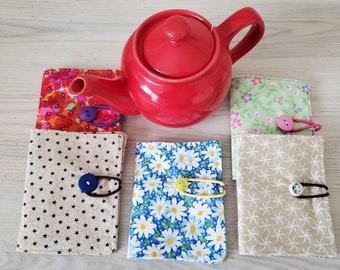 Travel Tea Bag Case | Etsy