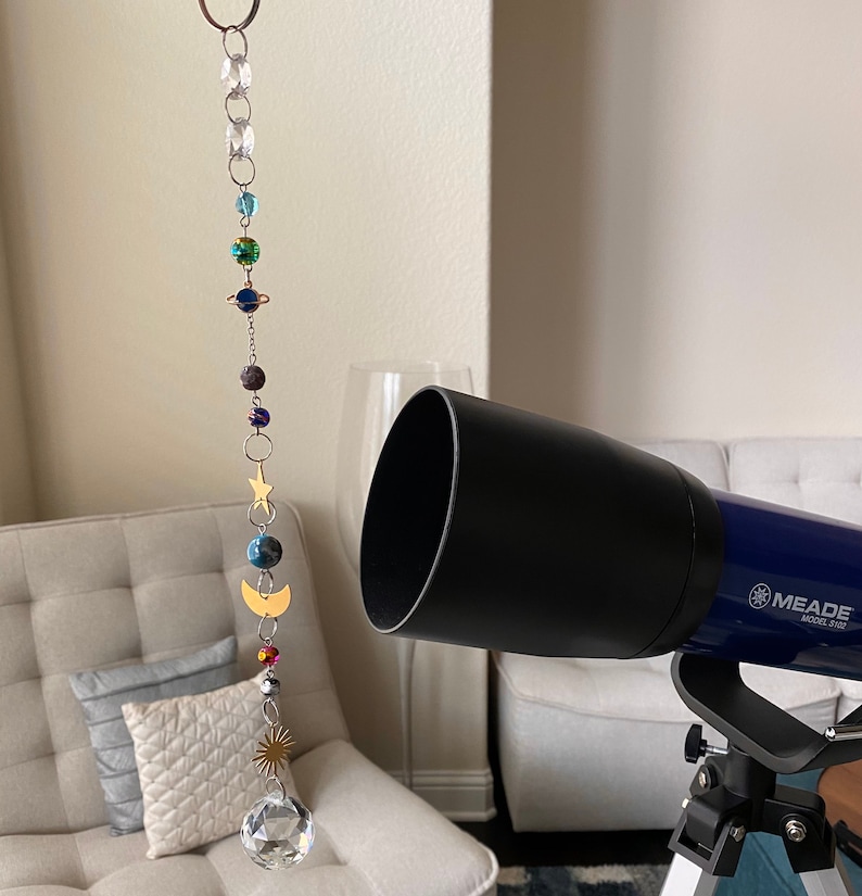 Planets Sun Catcher Solar System Celestial Crystal Sun - Etsy