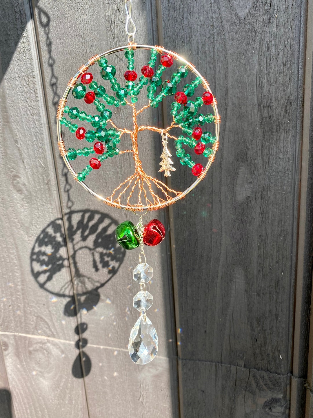 Christmas Decor, Xmas Tree of Life, Christmas Gift for Coworker ...