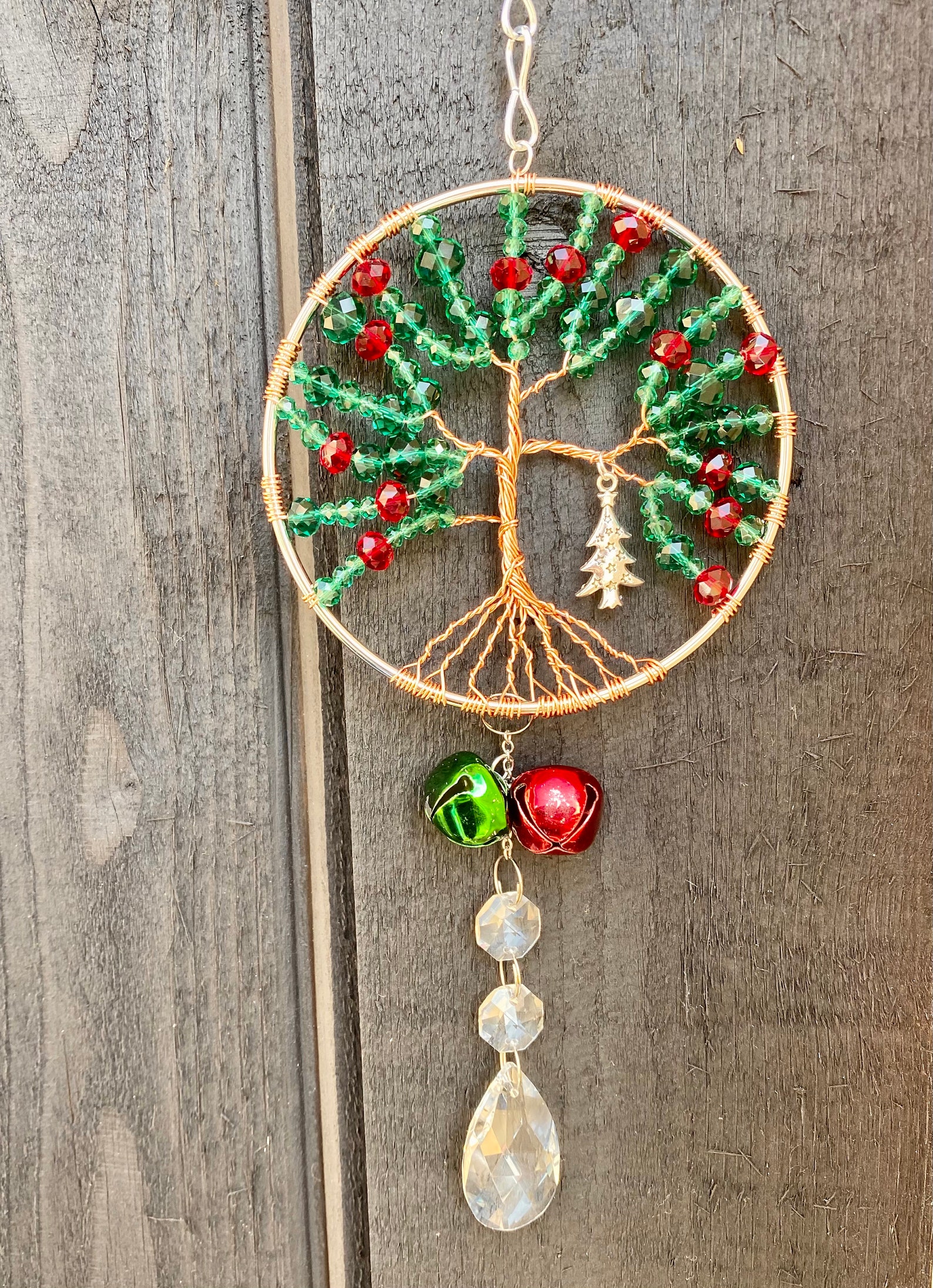 Christmas Decor, Xmas Tree of Life, Christmas Gift for Coworker ...