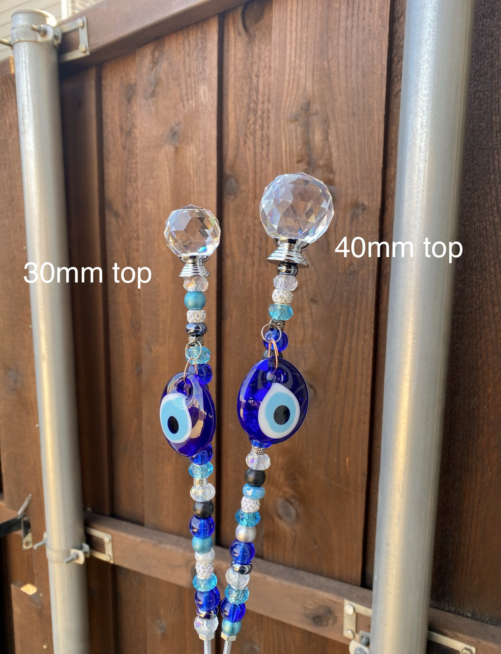 Evil Eye Decor Evil Eye Plant Stake Garden Decor Hostess - Etsy