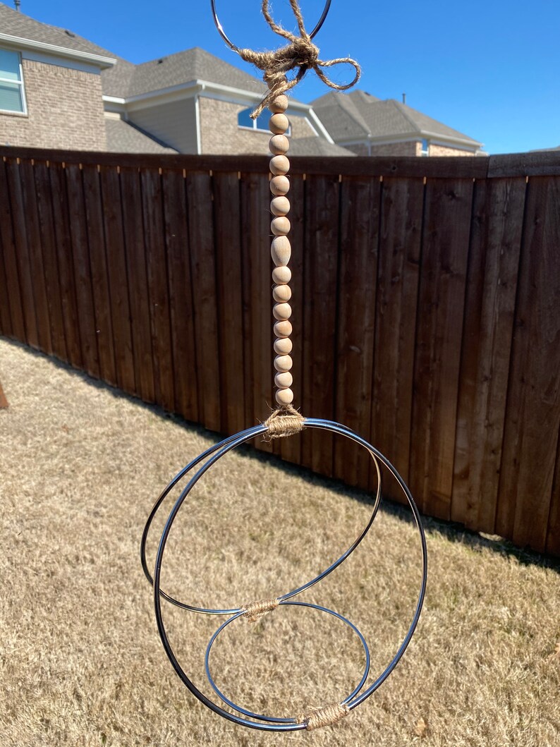 Plant hanger gift metal ring hanging planter air plant | Etsy