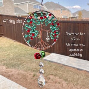 Christmas Decor, Xmas Tree of Life, Christmas Gift for Coworker ...