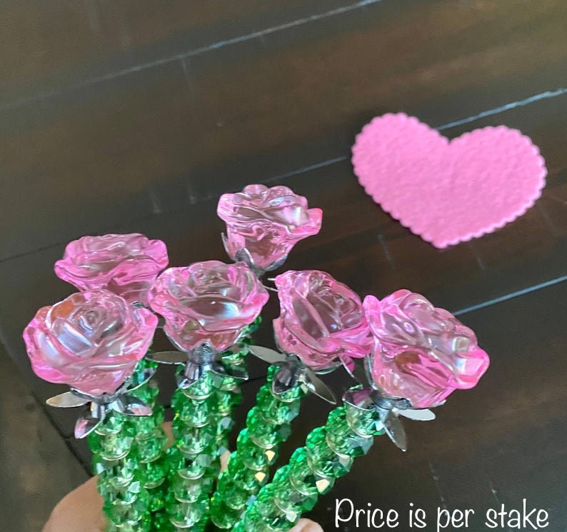 7 Rose Stakes for Garden Garden Totems Gift for Mom | Etsy Canada