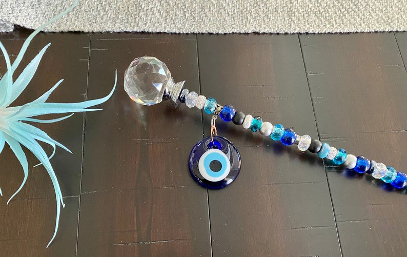 Evil Eye Decor Evil Eye Plant Stake Garden Decor Hostess - Etsy