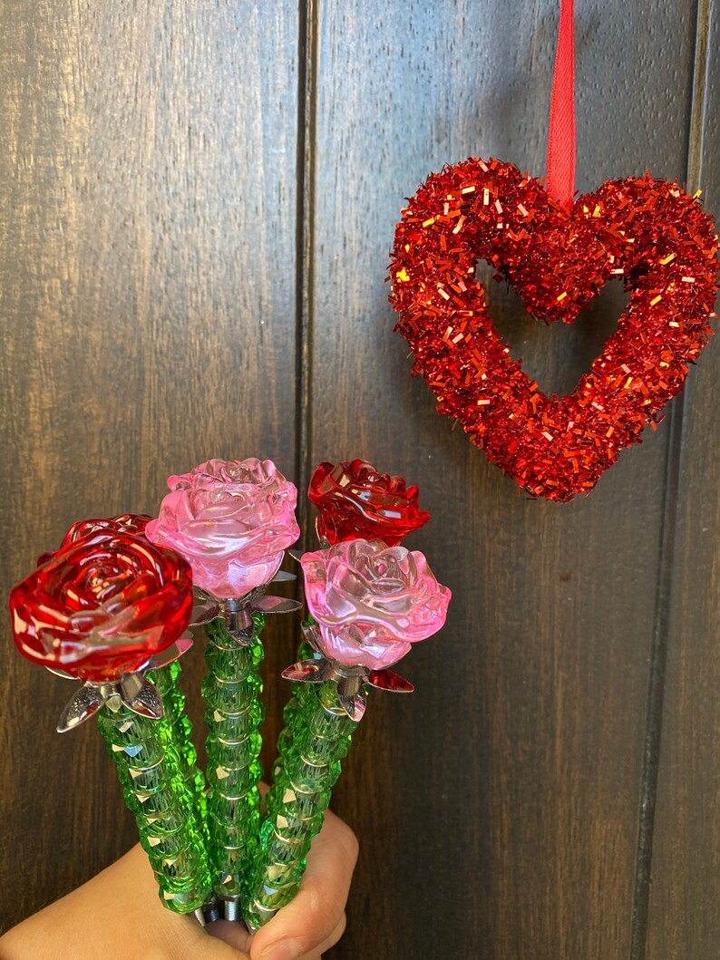 7 Rose Stakes for Garden Garden Totems Gift for Mom | Etsy Canada