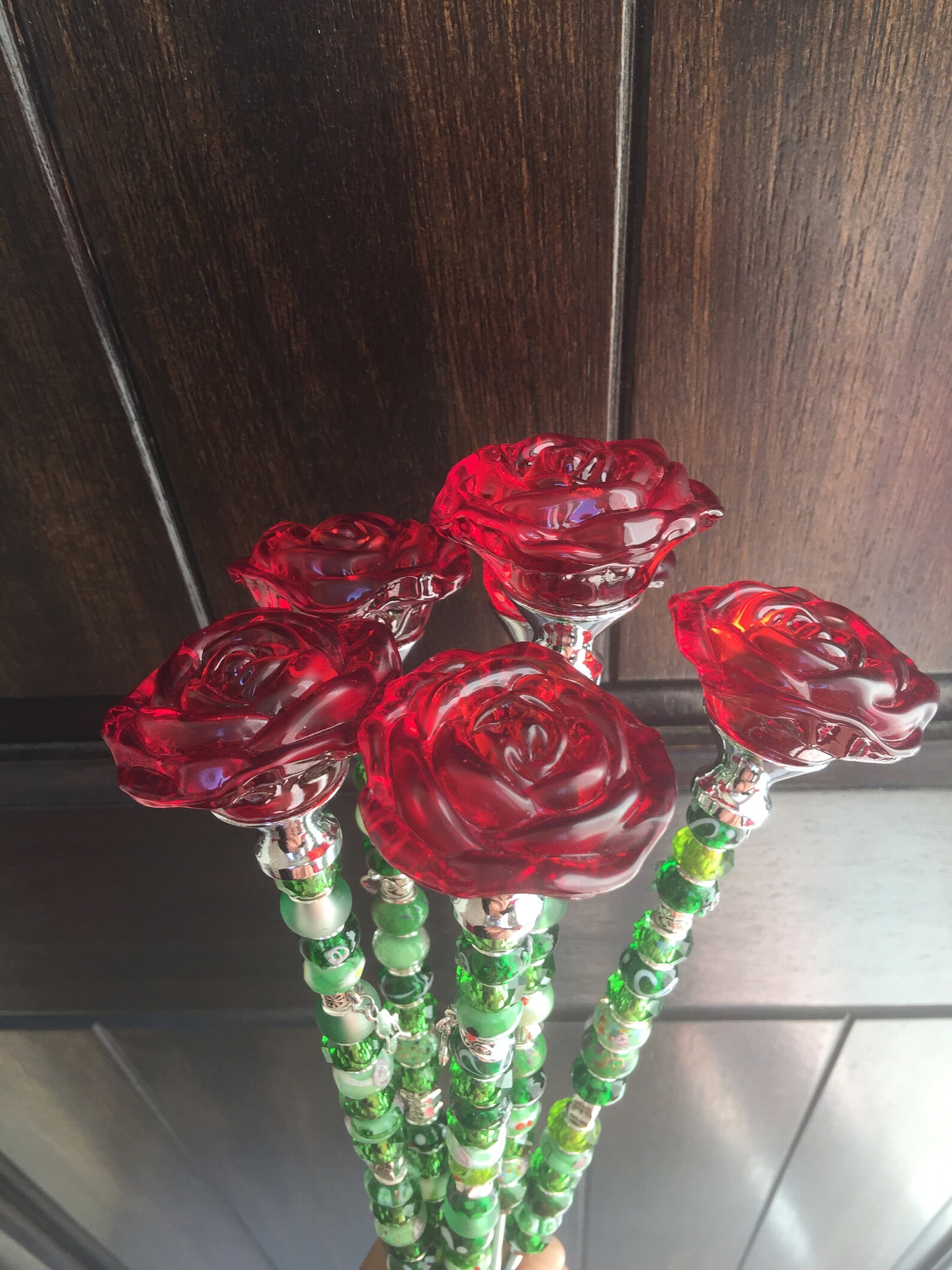 14 Rose Stakes for Garden, Garden Decor, Gift for Mom, Valentines Gift ...