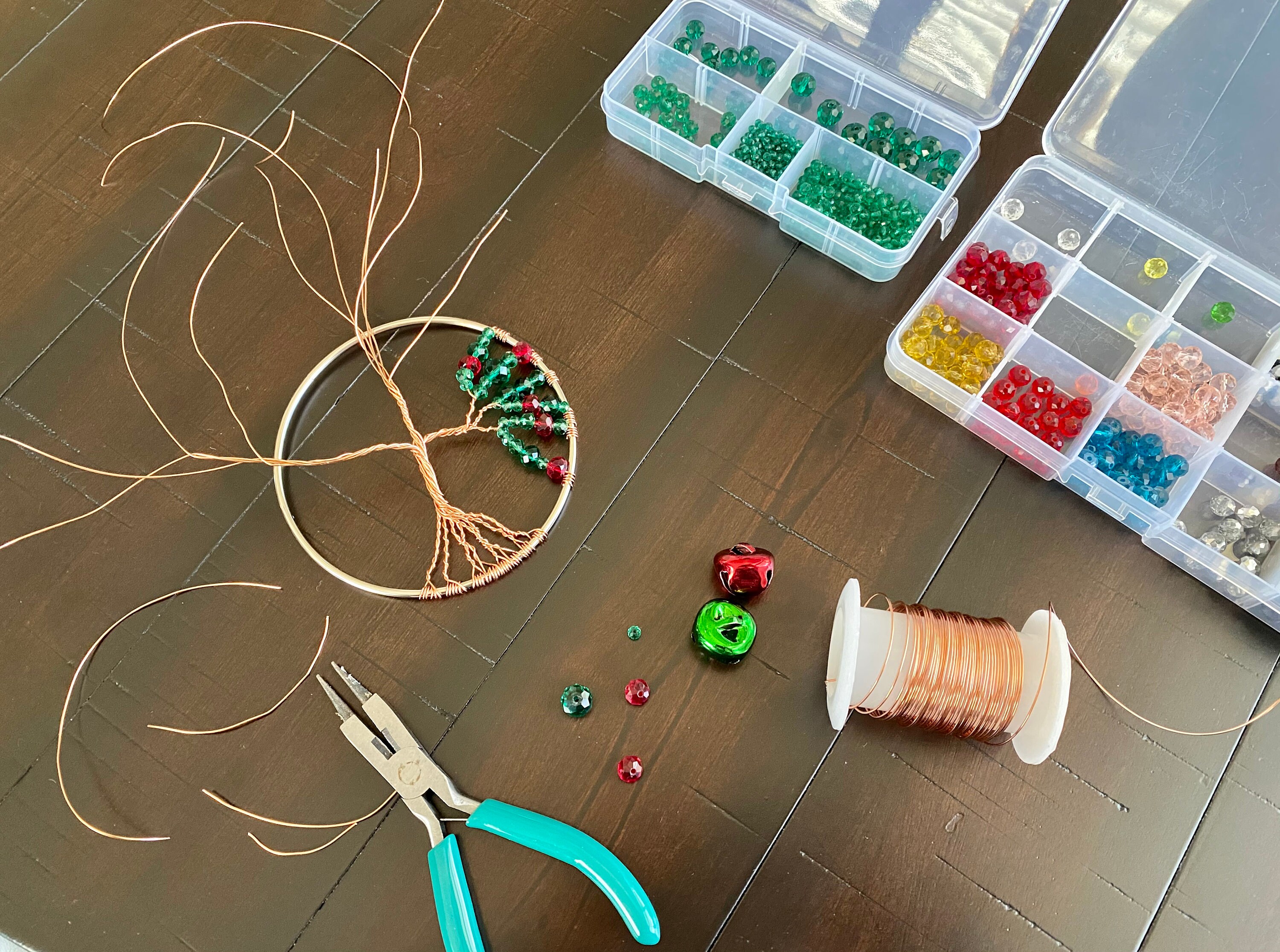 Christmas Decor, Xmas Tree of Life, Christmas Gift for Coworker ...
