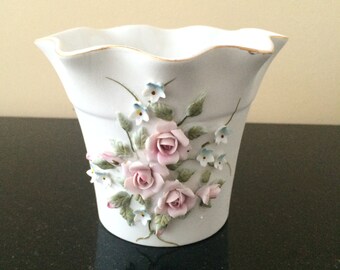 Pink flower china | Etsy