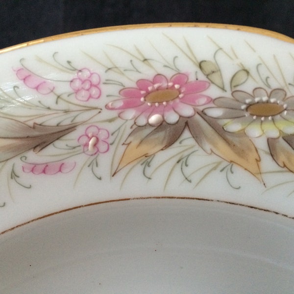 Gold Rim Bowl - Etsy