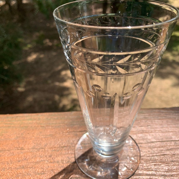 Footed Glassware - Etsy