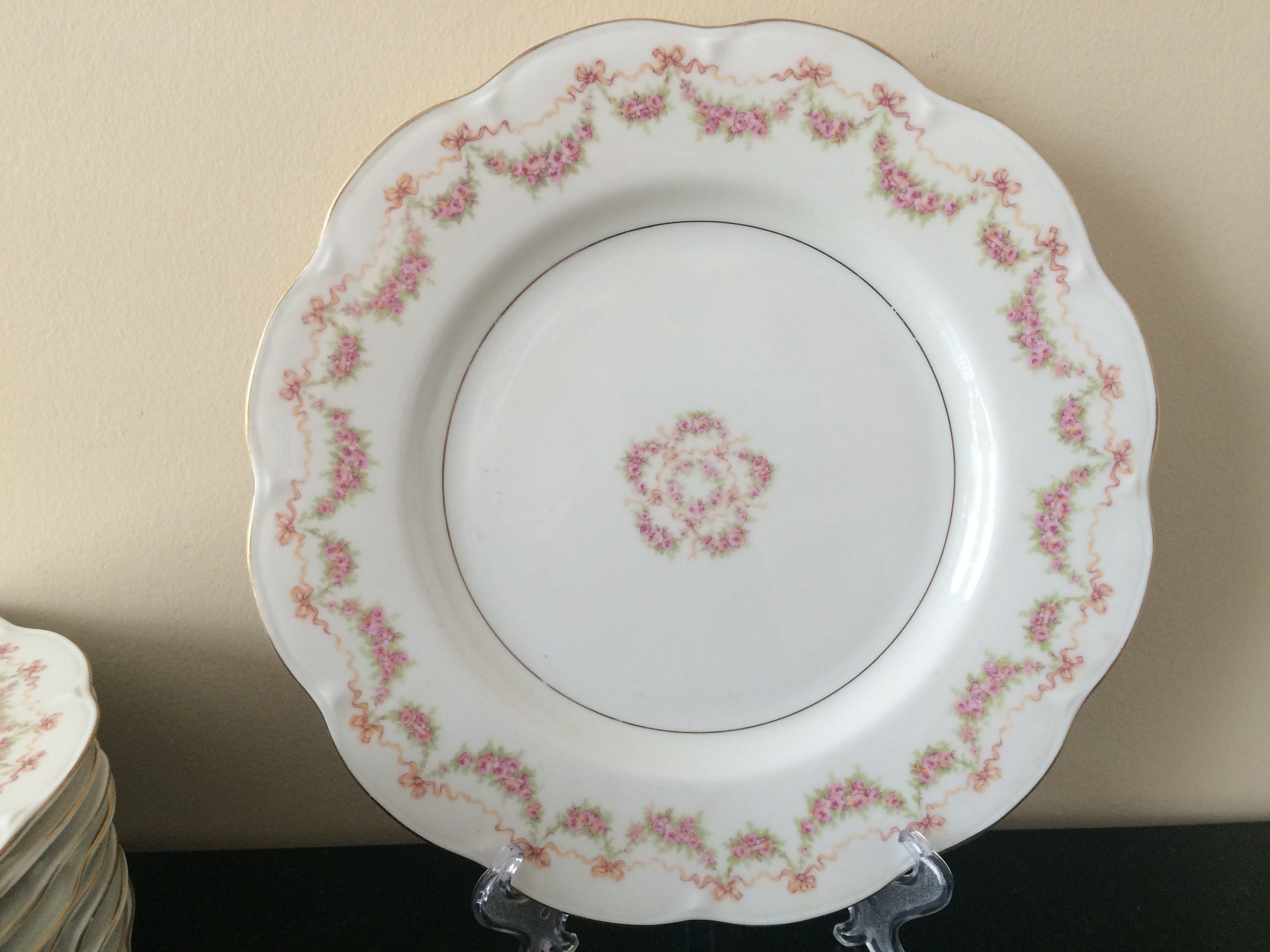 Plates Theodore Haviland New York Hamilton Dinner plate 2nd quality ...