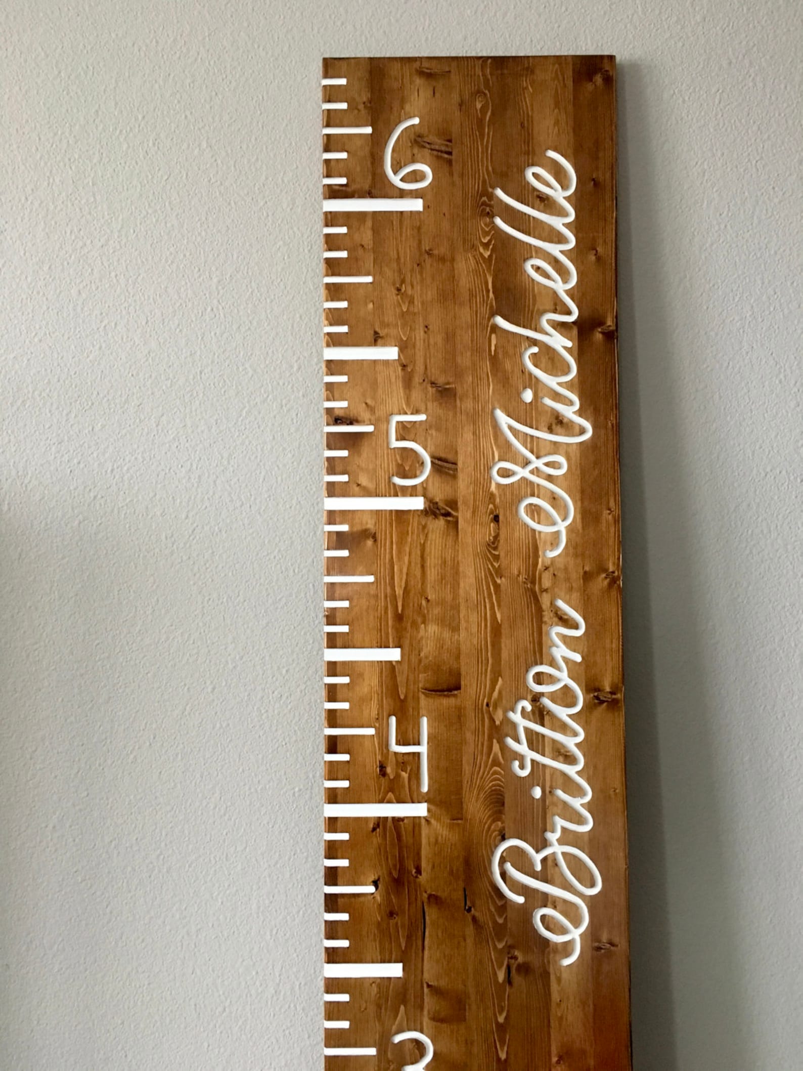 Children’s Life Size Measuring Ruler 12’’x72’’ – Made to Custom Order ...