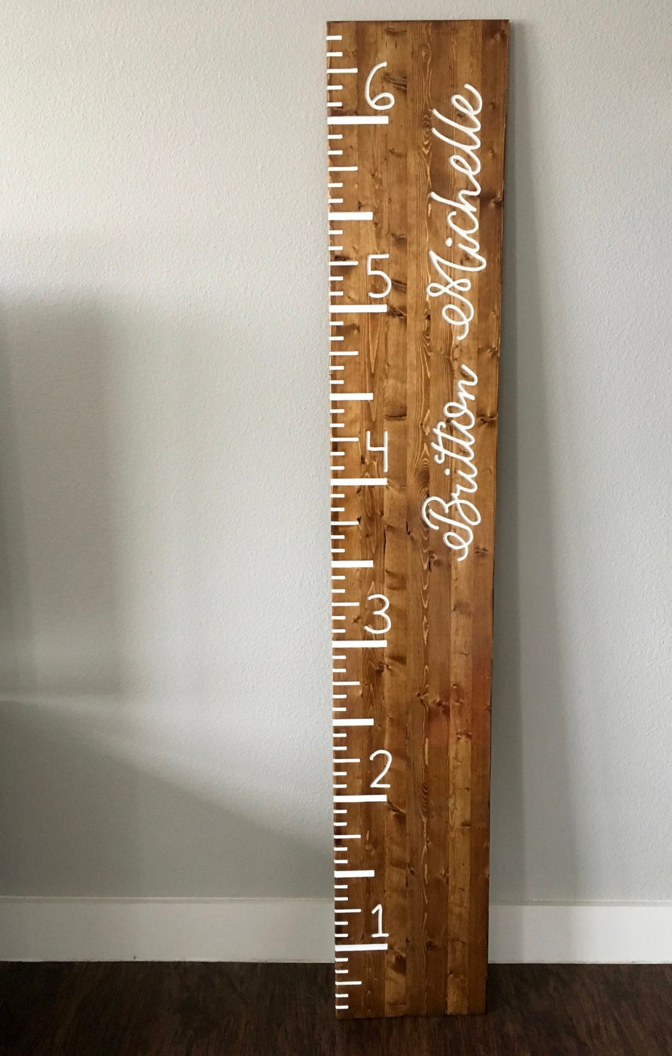 Children’s Life Size Measuring Ruler 12’’x72’’ – Made to Custom Order ...