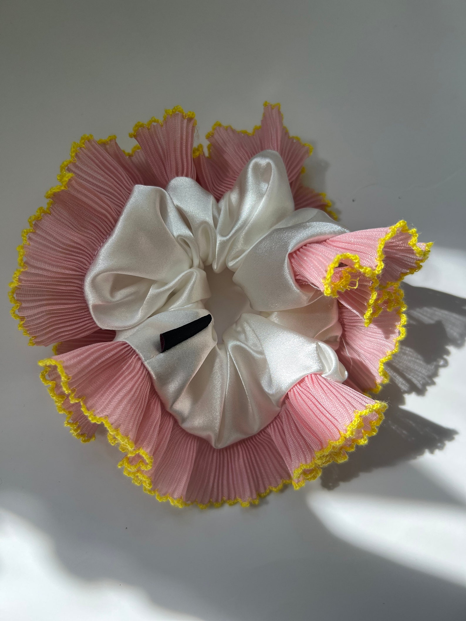 Pleated Scrunchie Frill Ruched Ruffle Scrunchy - Etsy