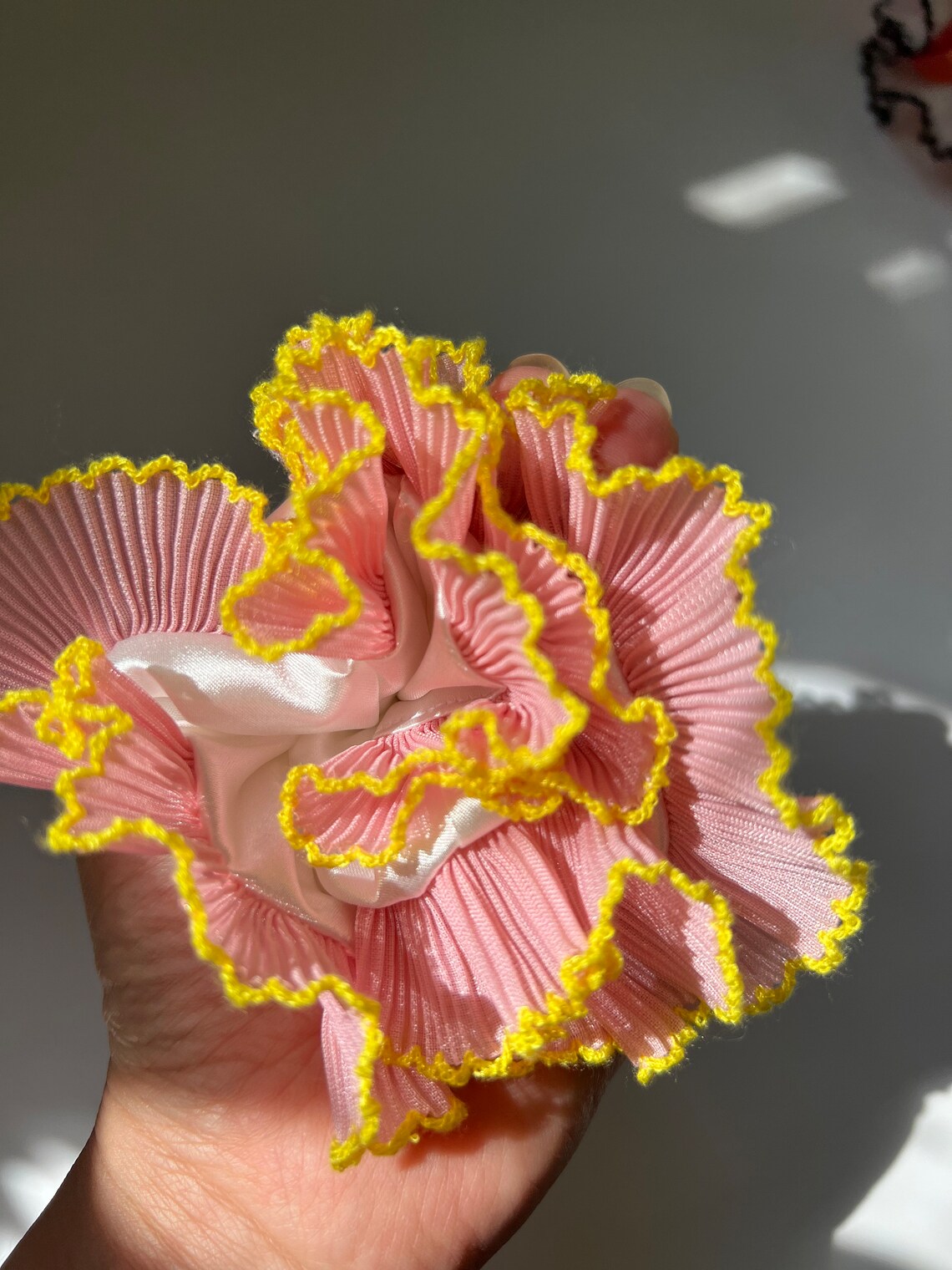 Pleated Scrunchie Frill Ruched Ruffle Scrunchy - Etsy