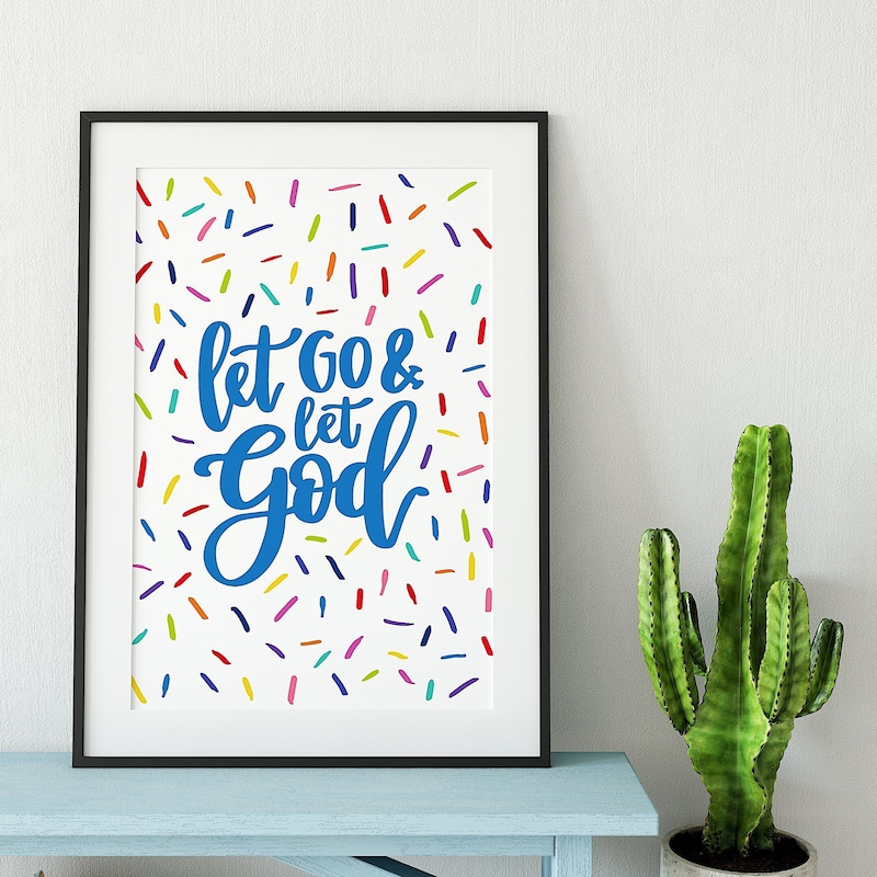 Let Go and Let God - Etsy