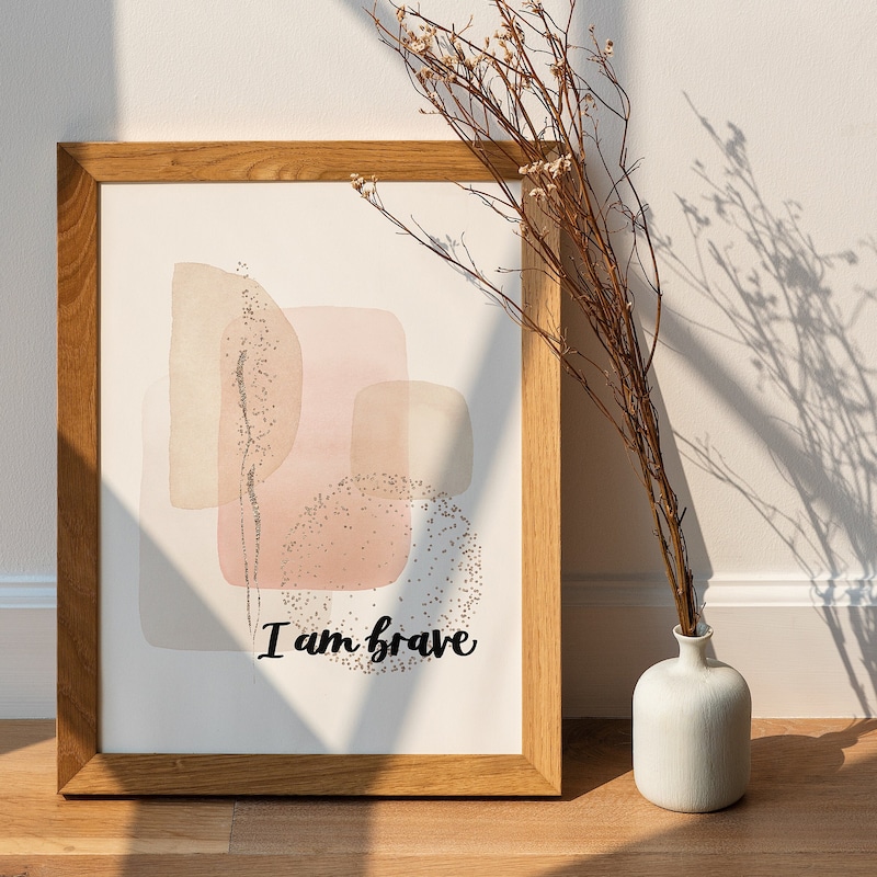 Be Brave Quote - Etsy