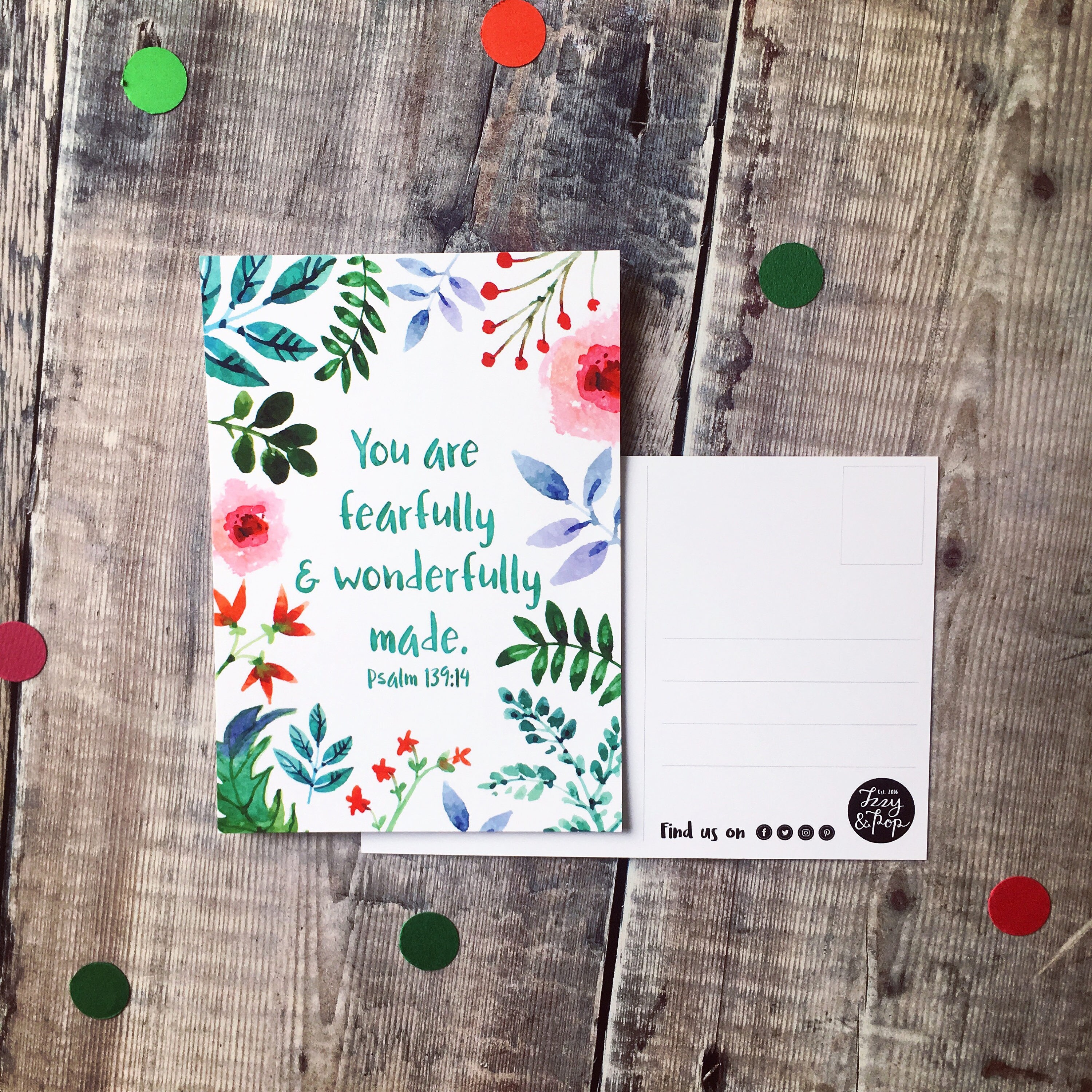 Set of 6 Encouraging Christian Postcards Christian Cards - Etsy UK