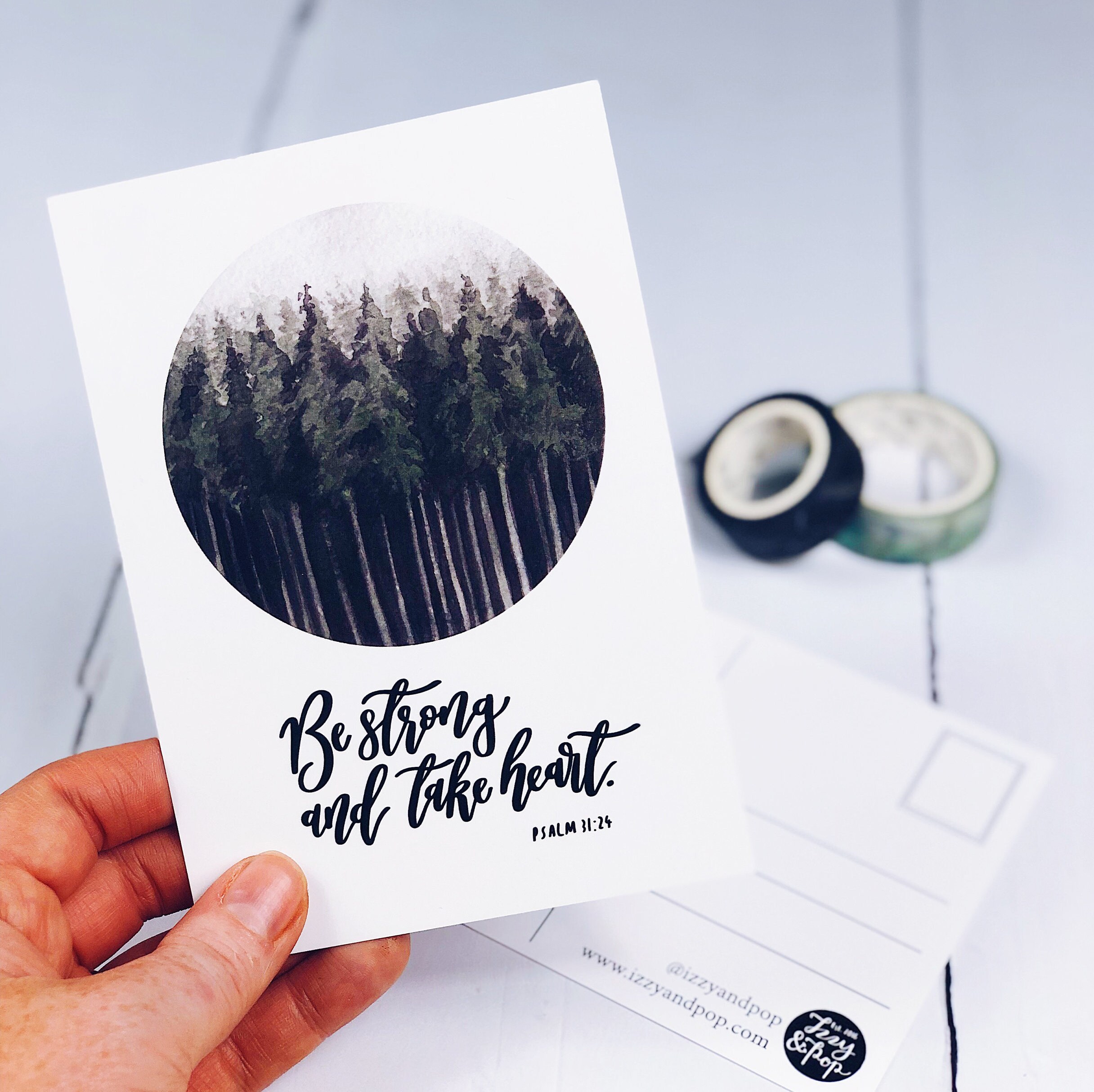 Set of 8 Watercolour Faith Postcards - Christian Cards - Christian ...