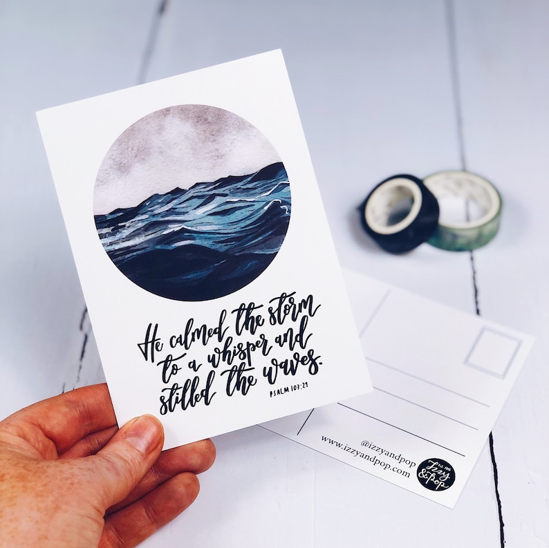 Set of 8 Watercolour Faith Postcards - Christian Cards - Christian ...