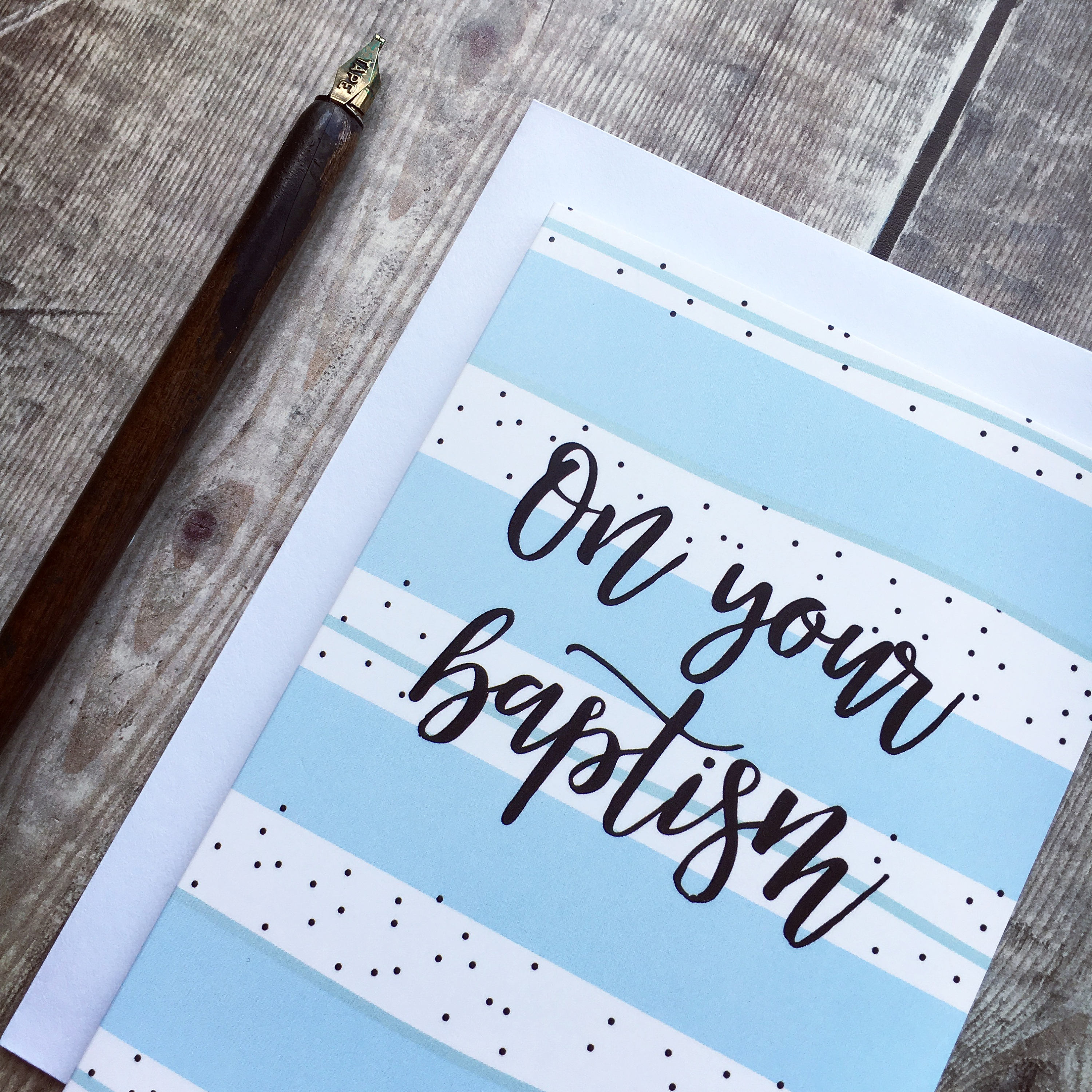 On Your Baptism Card - Etsy UK