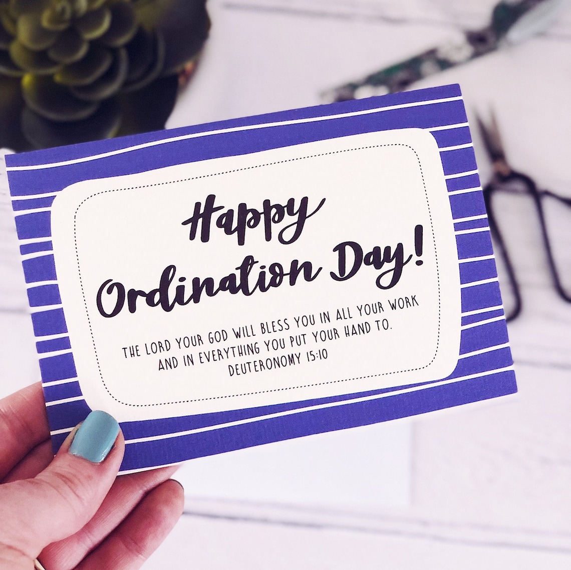 Happy Dedication Day Dedication Card - Etsy UK