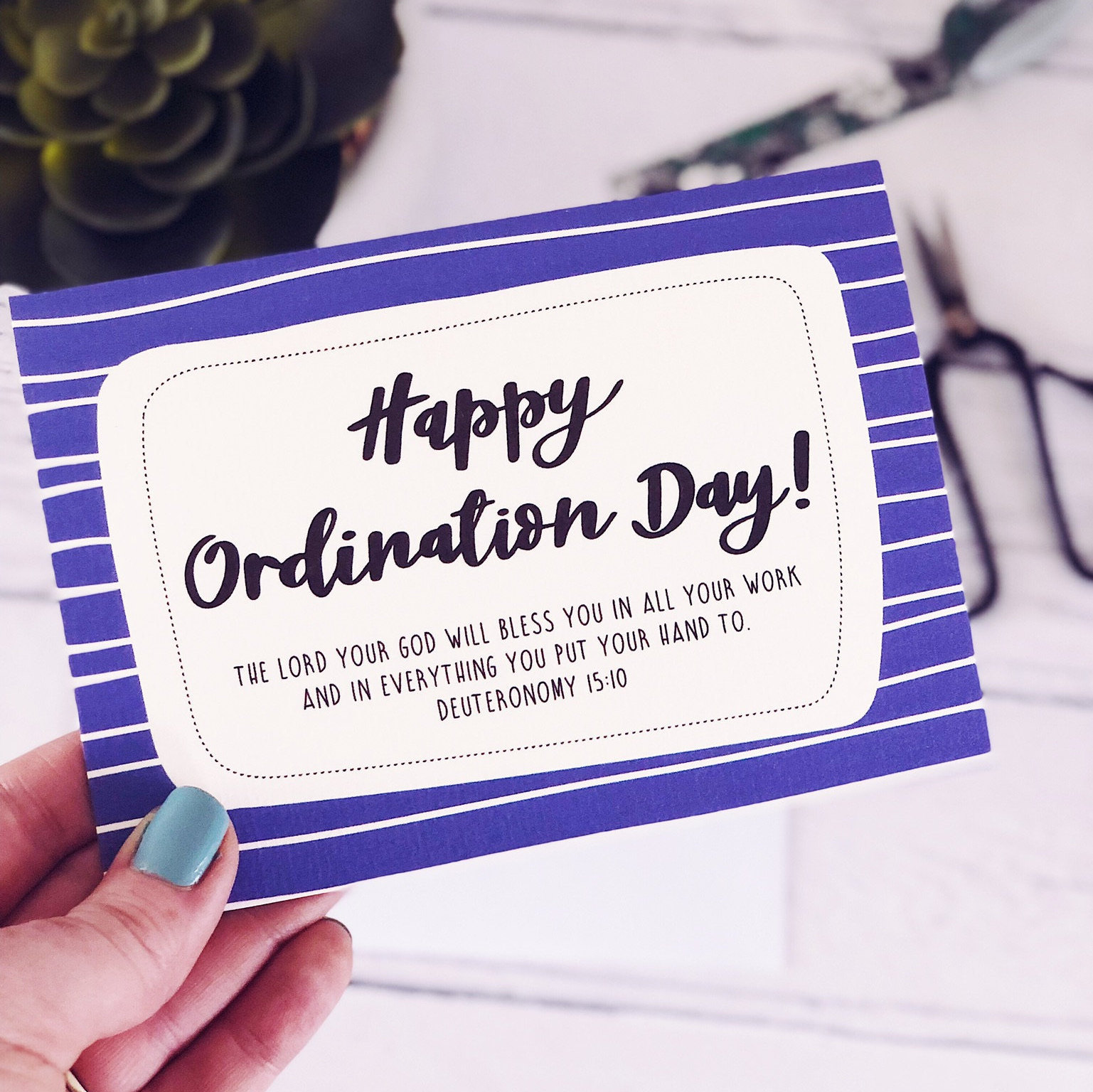 Happy Dedication Day! - Dedication Card - Christian Cards - Bible Verse ...