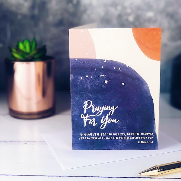 Praying for You Card - Etsy