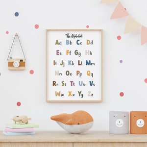 Set of 3 Educational Poster Print Set - Home Decor - Nursery Art ...