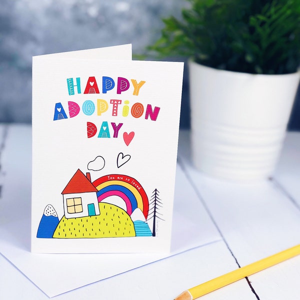 Adoption Card - Etsy