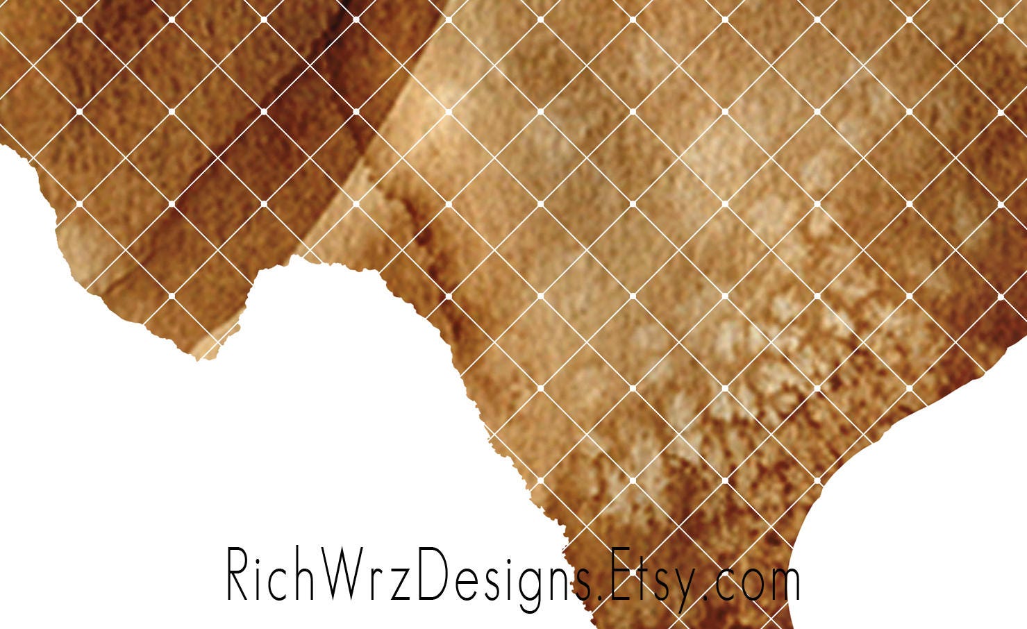 Texas State Watercolor Print Home Decor Home Office Decor Downloadable ...