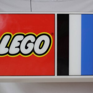 Lego Shop Advertising Sign // Lego Shop advertising Light // | Etsy
