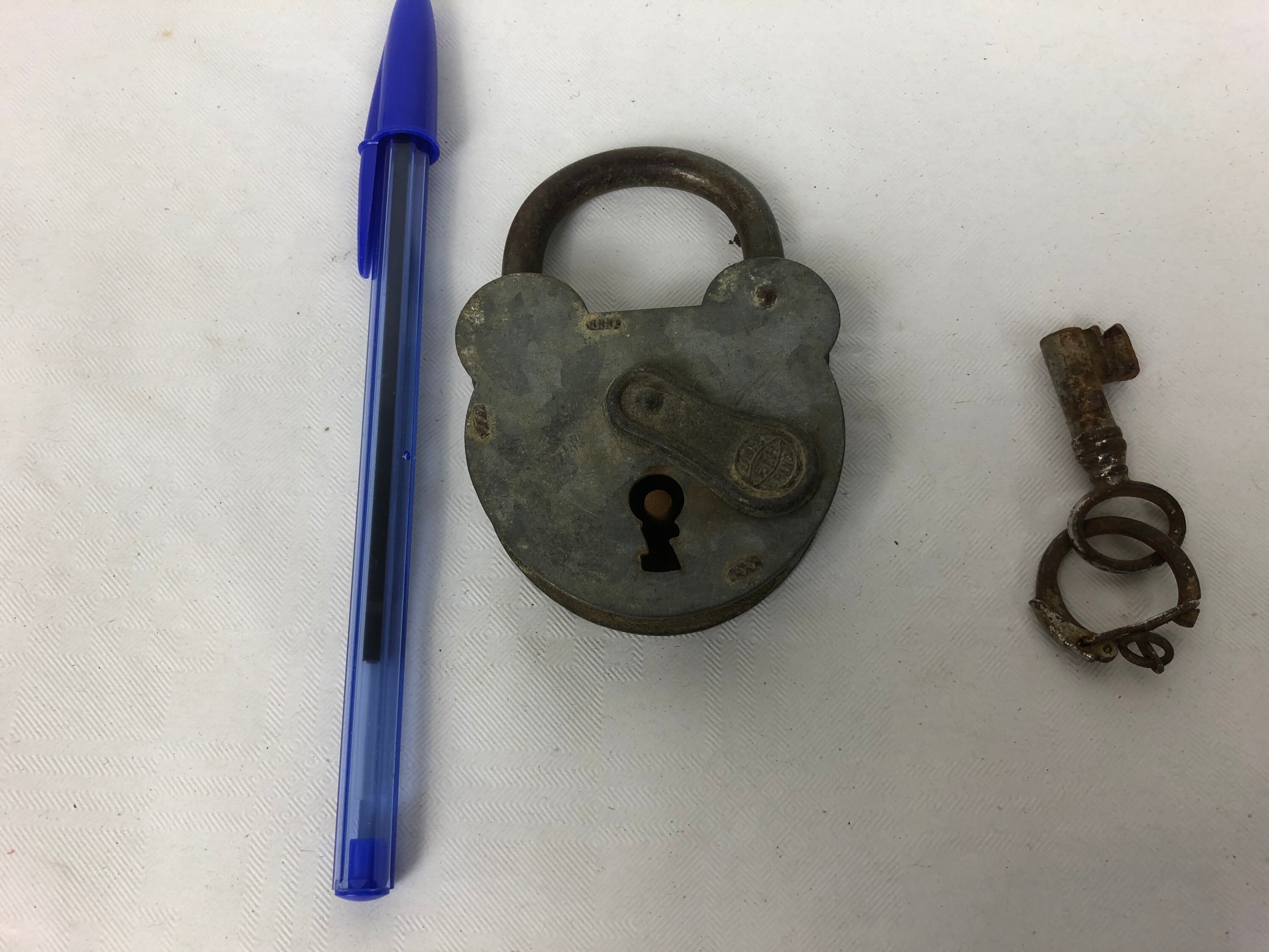 French Vintage Padlock, With Key, in Working Condition - Etsy
