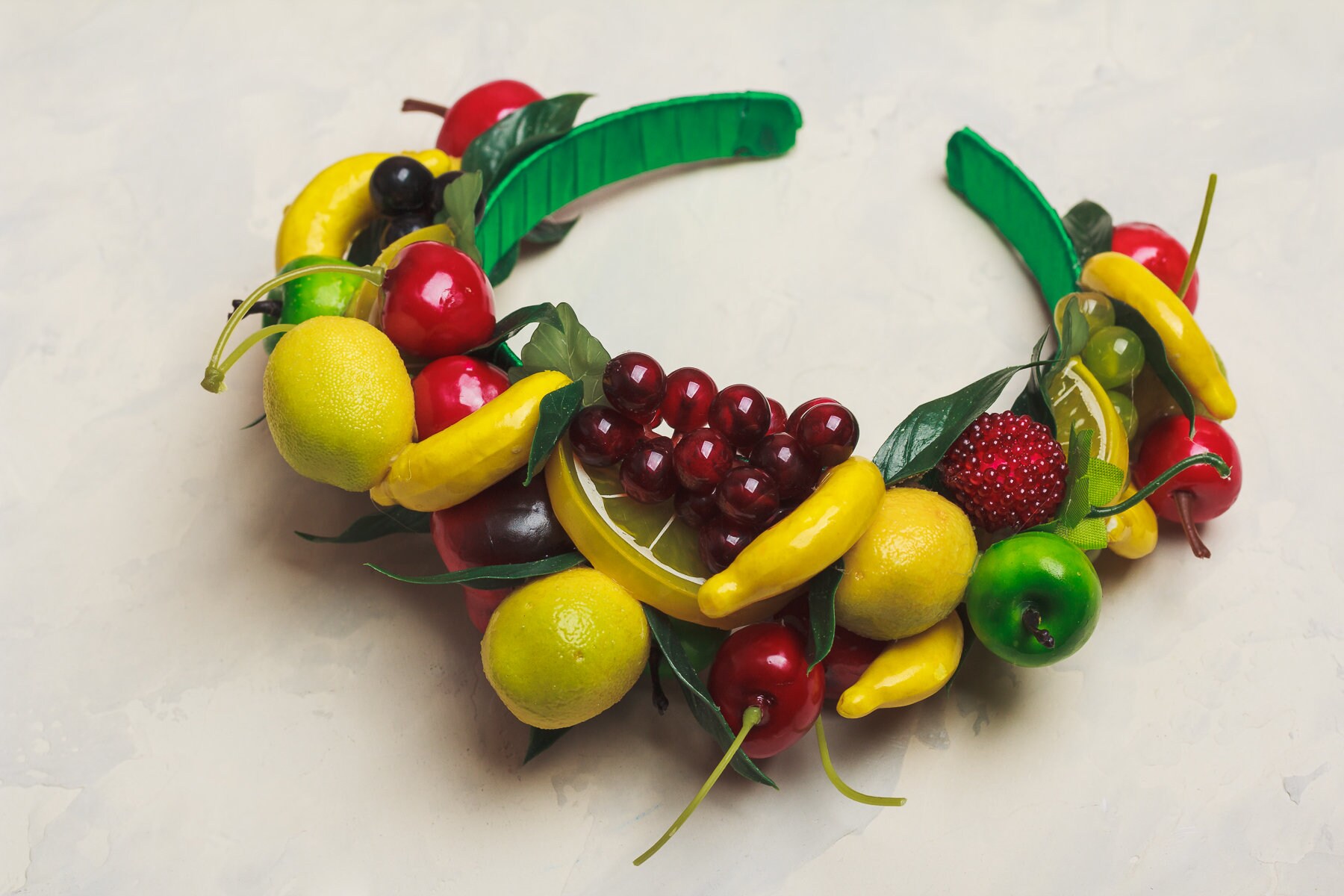 Fruit Headpiece Summer Lemon Crown Adult Floral Crown Yellow | Etsy