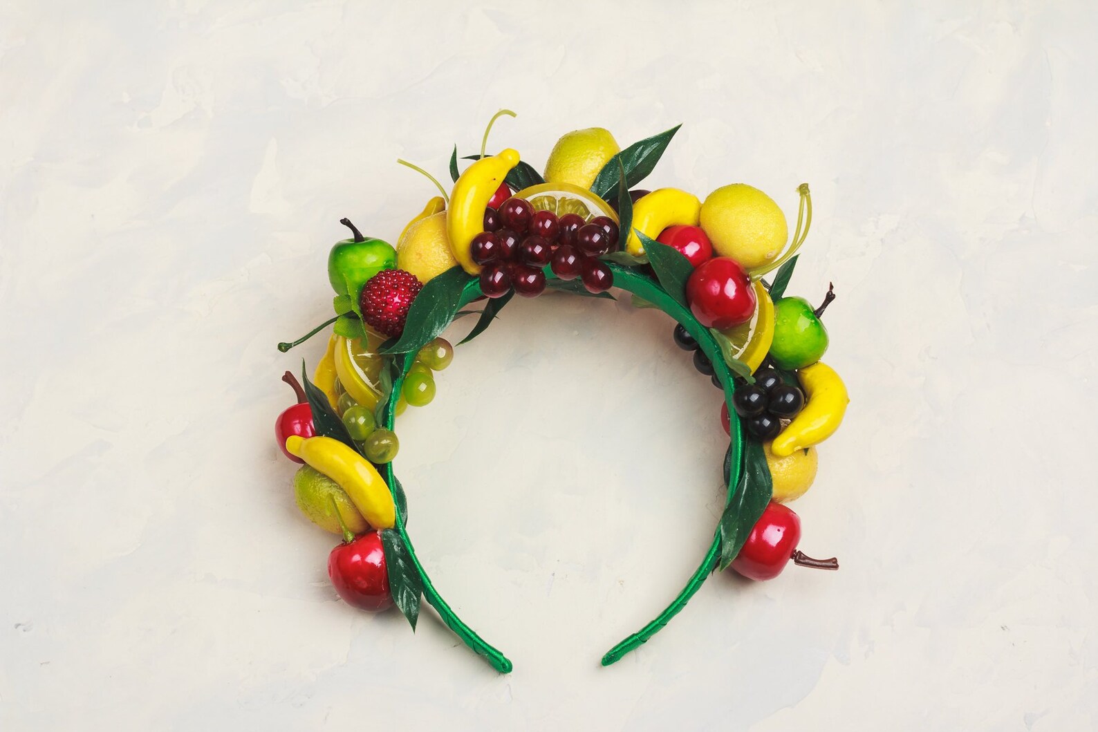 Fruit Headpiece Summer Lemon Crown Adult Floral Crown Yellow | Etsy