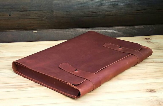 Leather folder leather folder Leather products men's | Etsy