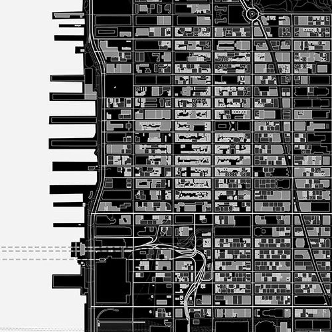 Hell's Kitchen Map Art Digital NYC Print - Etsy