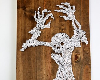 String Art Skeleton - Etsy