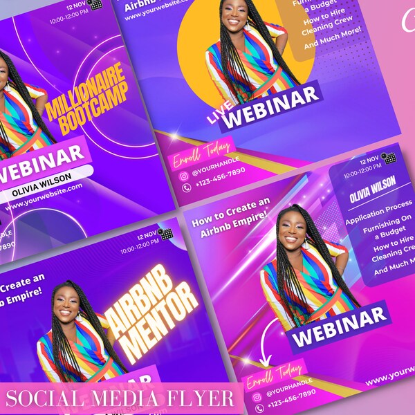 Webinar Ig Template - Etsy