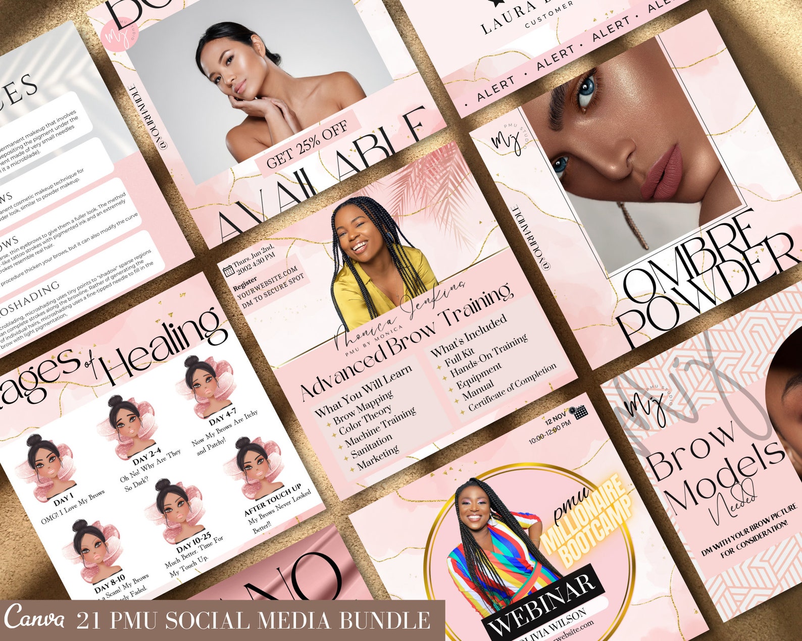 PMU Instagram Post Pmu After Care Pmu Training Pmu Flyer - Etsy