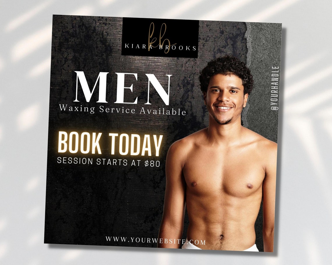 Waxing Flyer Waxing Sale Template Waxing Template Waxing - Etsy
