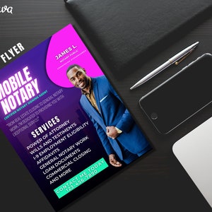 Notary Notary Signing Agent Flyer Template Notary Signing Flyers Loan ...