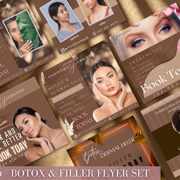 Medspa Canva Template - Etsy