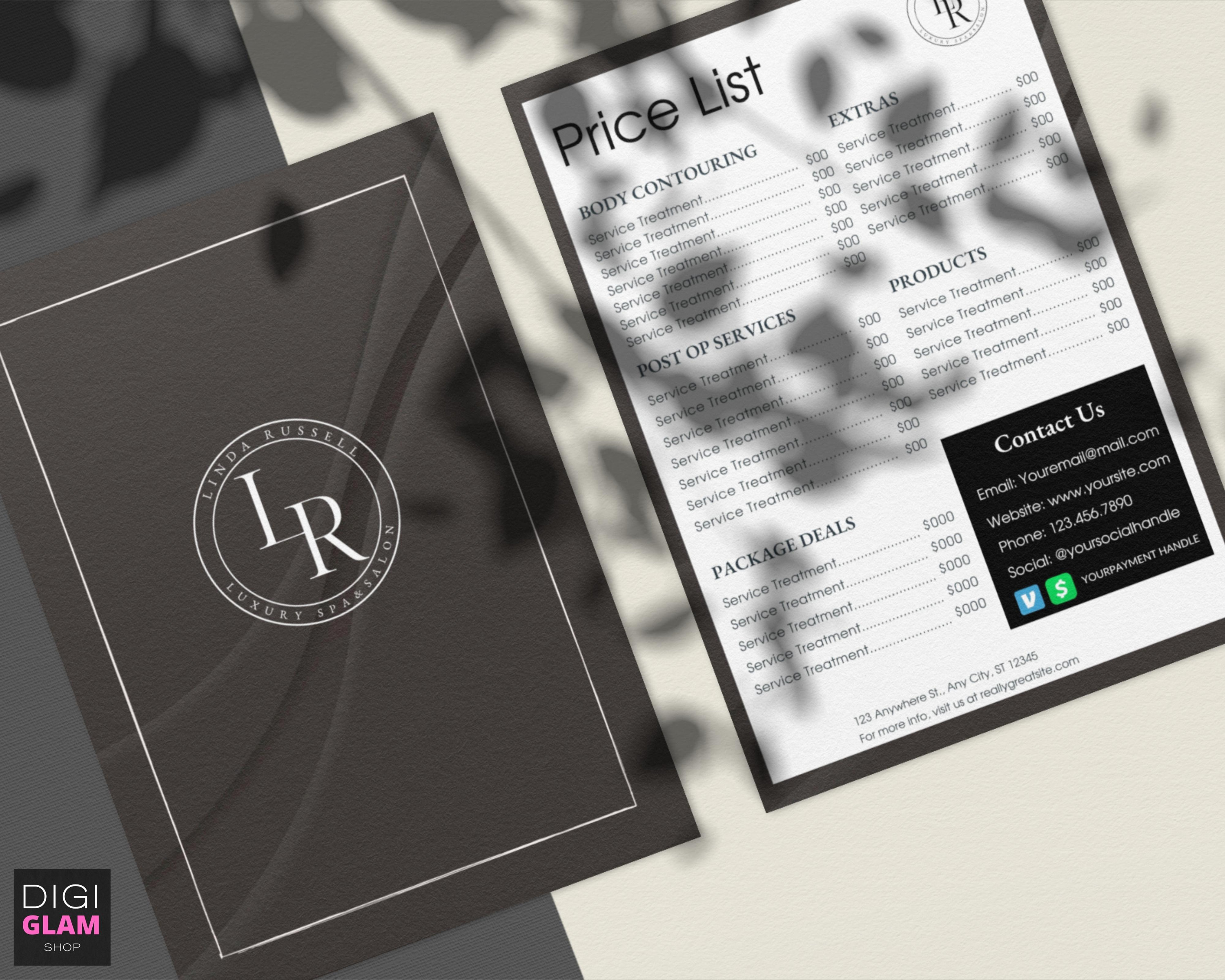 40 Body Contouring Business Kit Body Contouring Flyers IG - Etsy