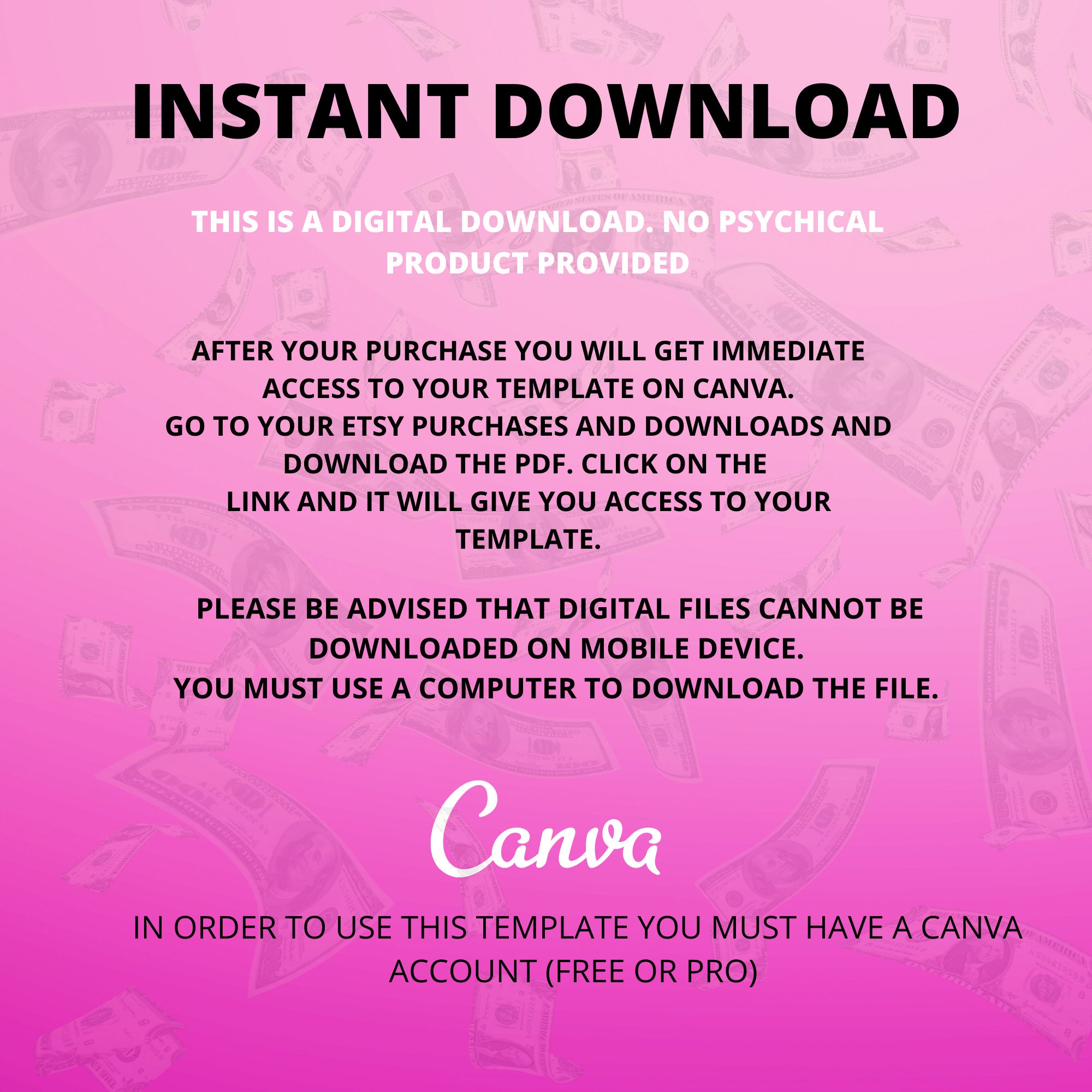 Purple Waxing Service Flyer Bundle D.I.Y Canva Waxing Flyer Template ...