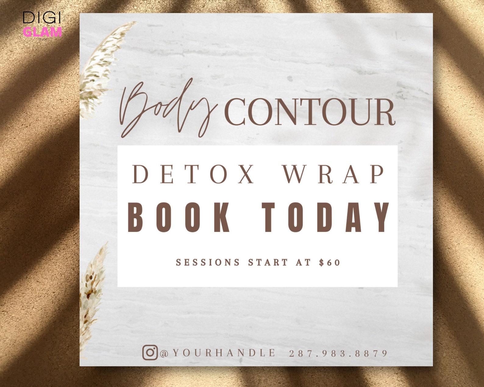 Editable Body Sculpting - Body Sculpting Flyer Body Contour Flyer Body ...