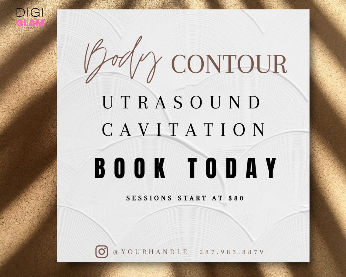 Editable Body Sculpting - Body Sculpting Flyer Body Contour Flyer Body ...