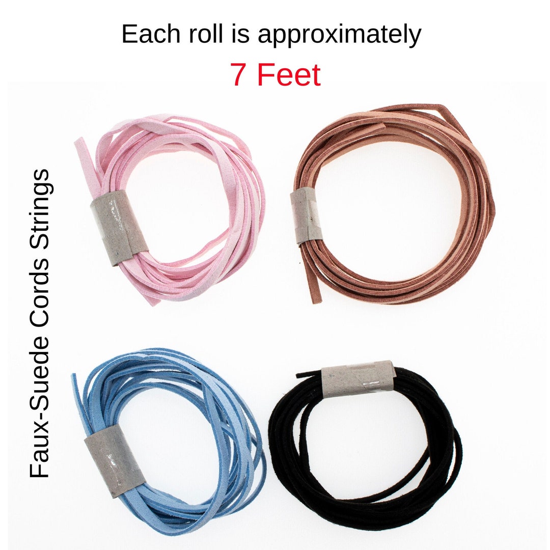 Faux Suede Cords: 7 Feet Crafting Strings - Etsy
